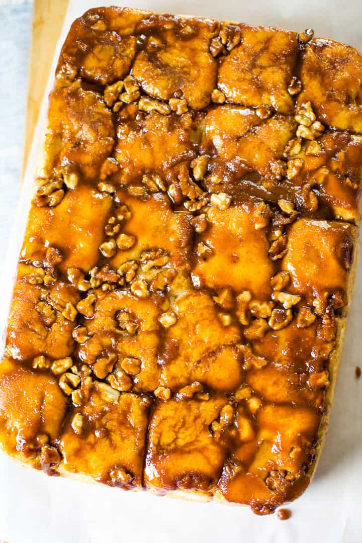 Sticky Buns (Made with Frozen Rolls) - Cleverly Simple