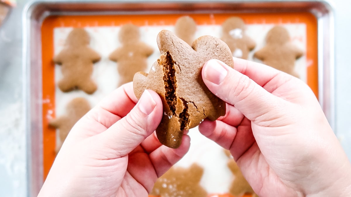 The Best Gingerbread Cookies Recipe (Video + Tutorial) - Cleverly Simple