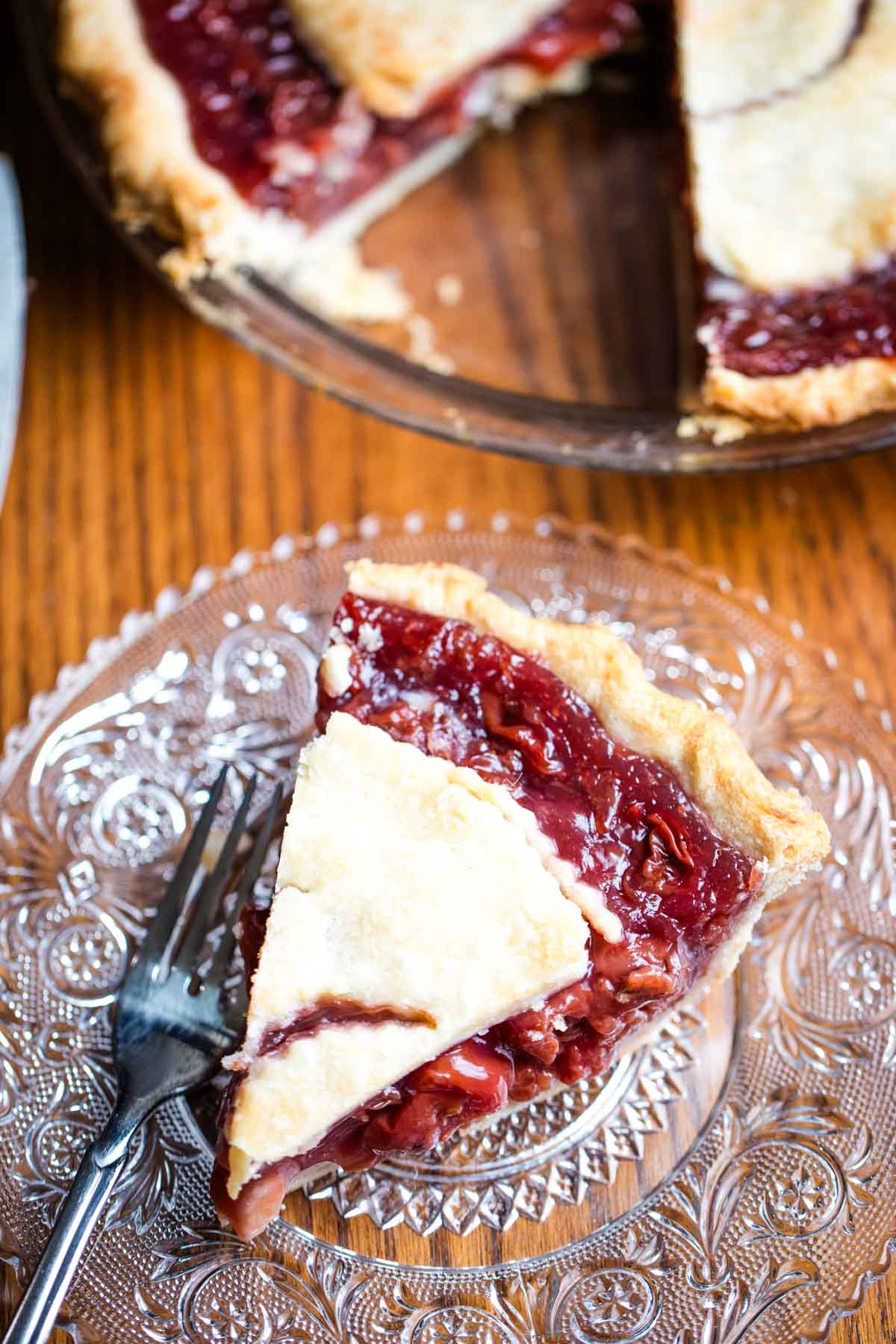 Perfect Cherry Pie Slice