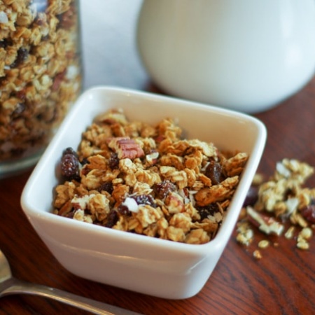 Recipe for Granola (7-Ingredients Only)