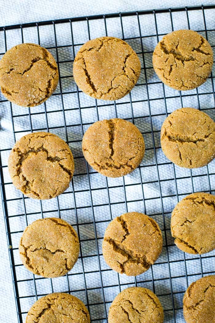 Ginger Cookies (Soft & Chewy!) - Cleverly Simple