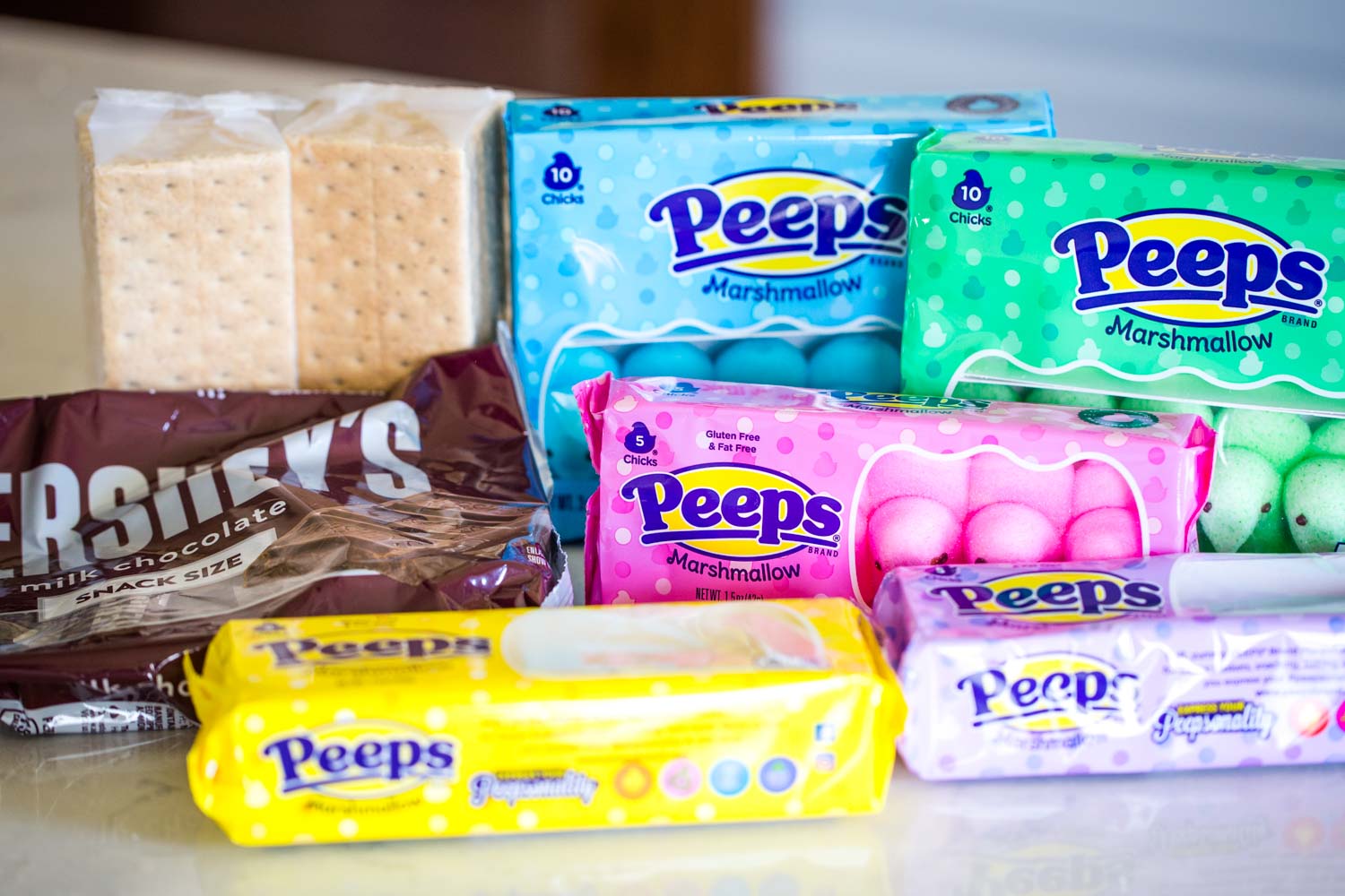 Peeps S'mores Dip - Cleverly Simple