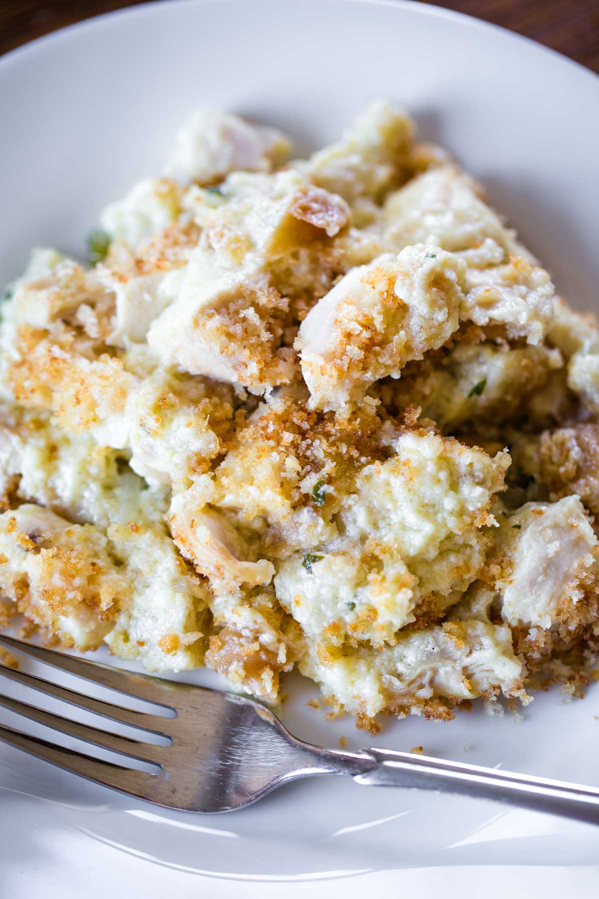 Old-Fashioned Chicken and Dressing Casserole Recipe