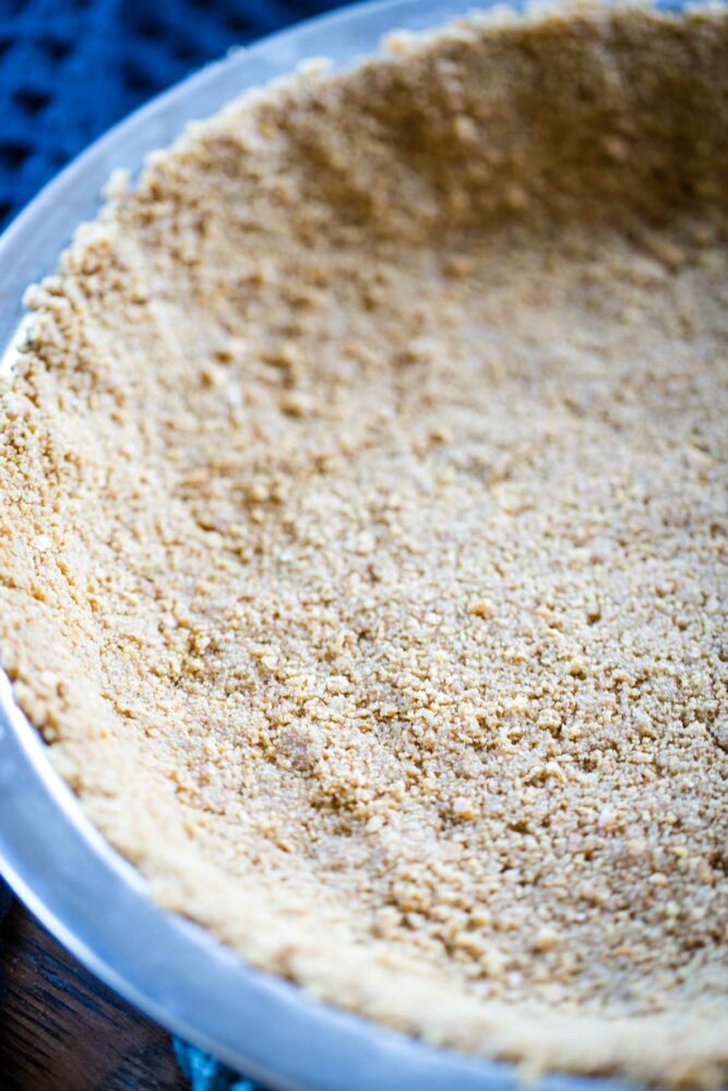 Easy Graham Cracker Crust (Just 3 Ingredients)