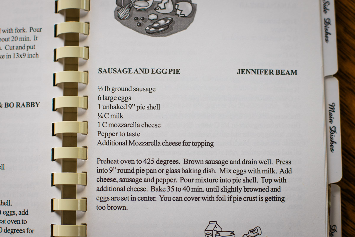 Sausage Quiche - Cleverly Simple