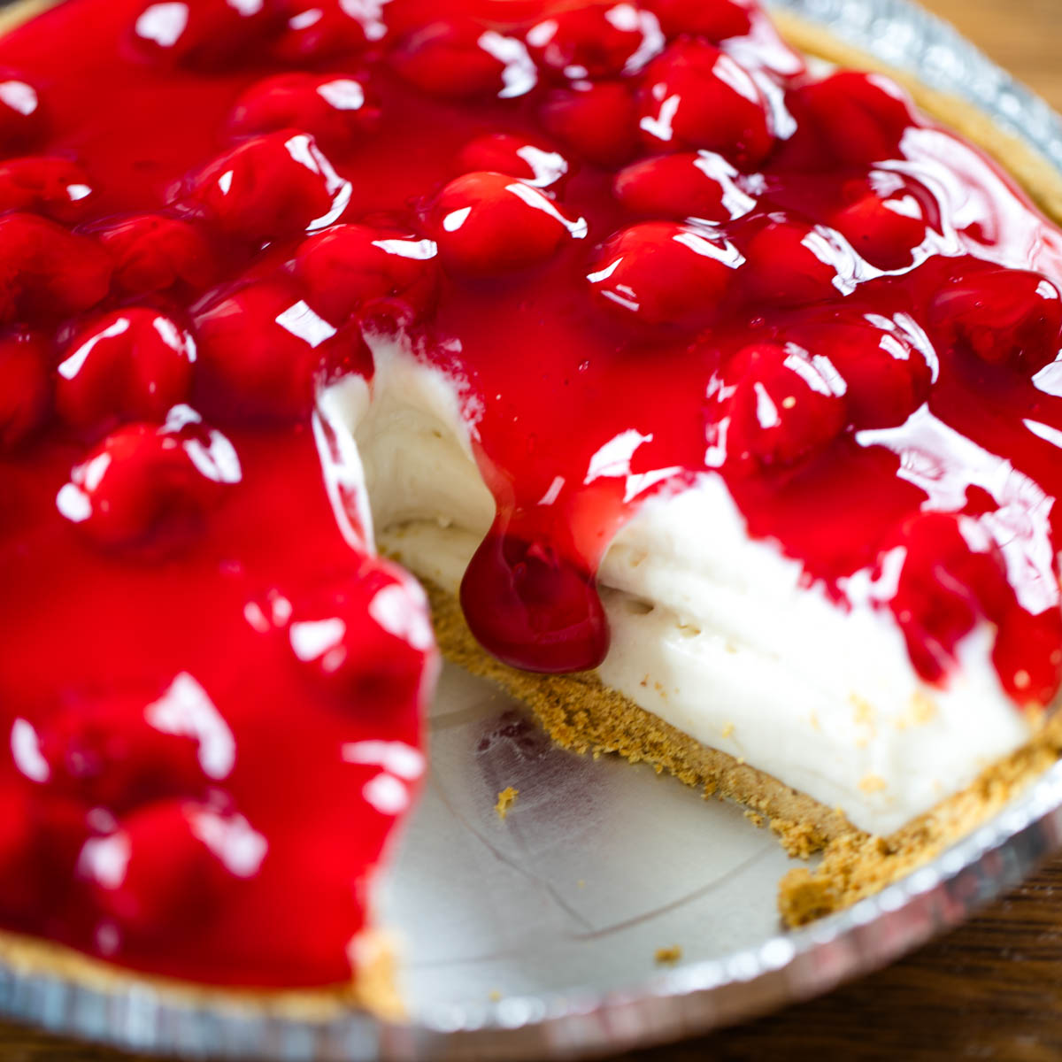 Cherry Cream Cheese Pie - Cleverly Simple
