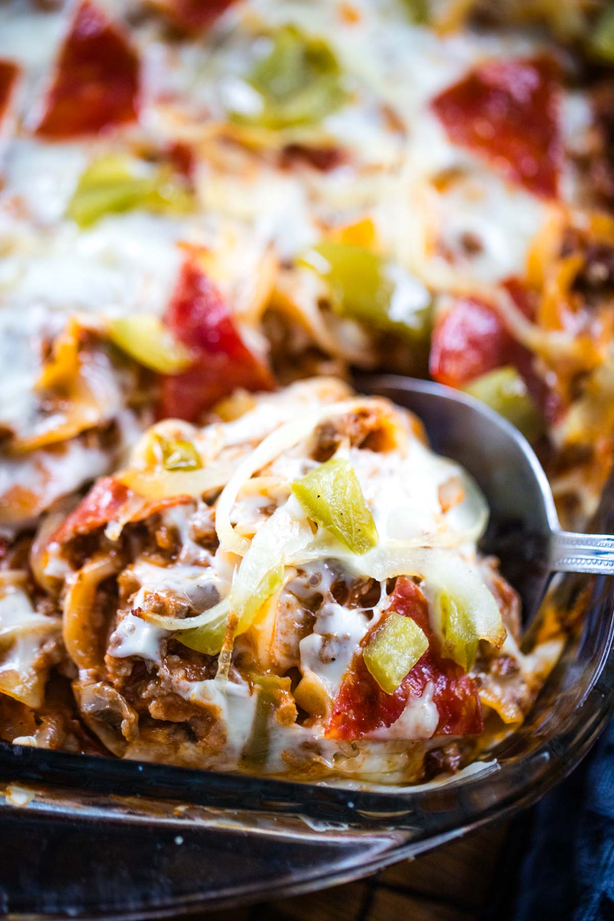 Pizza Casserole - Cleverly Simple